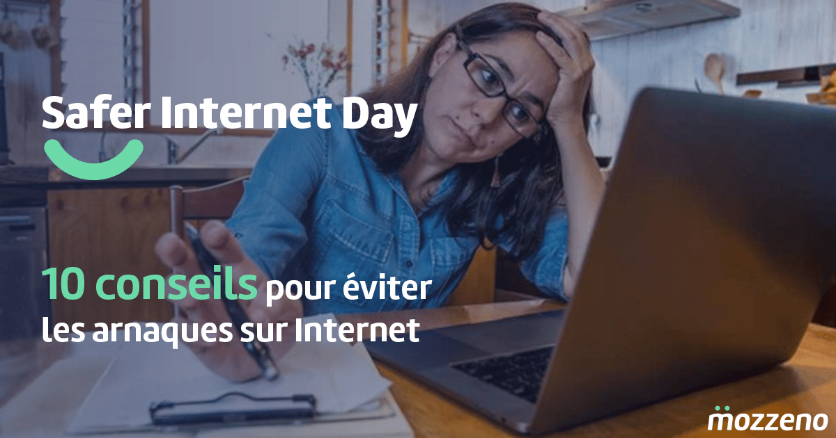 Arnaques sur internet : les éviter - mozzeno