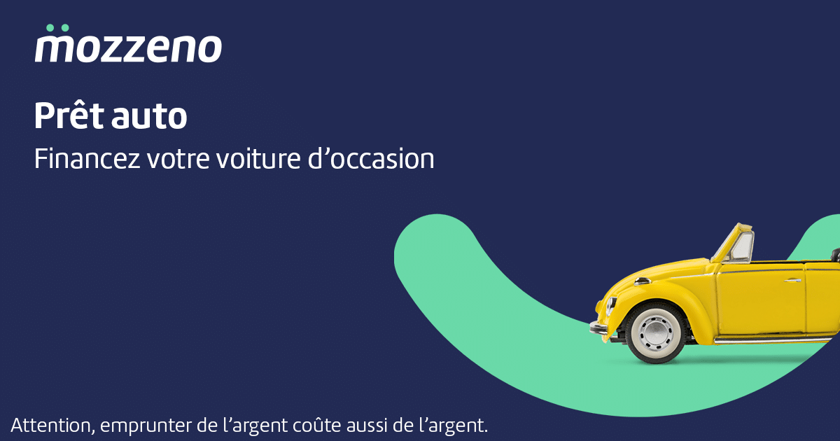 Prêt voiture : votre crédit auto 100% en ligne - mozzeno